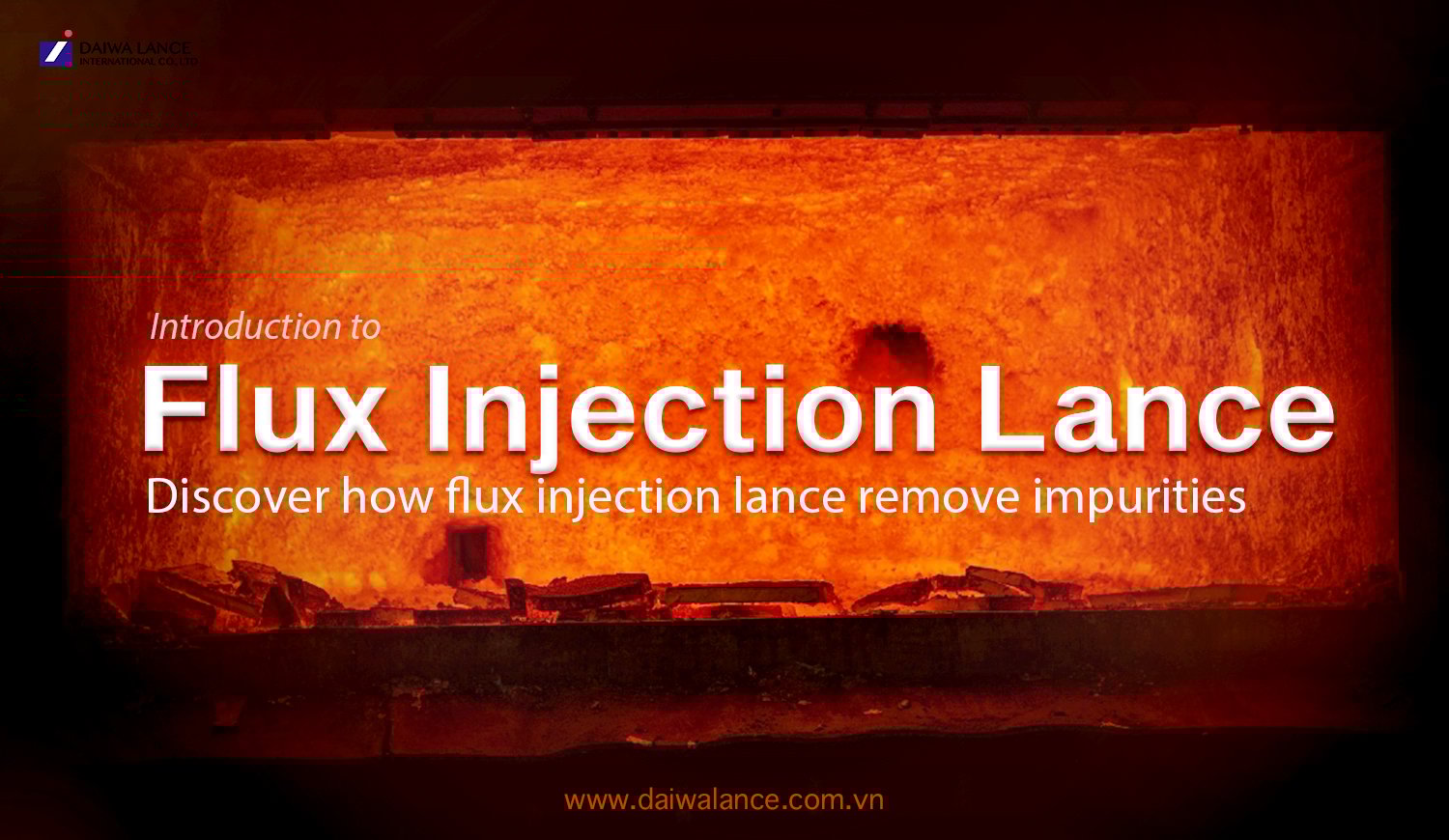 How Flux Injection Lance Works in Aluminum Melting Furnace